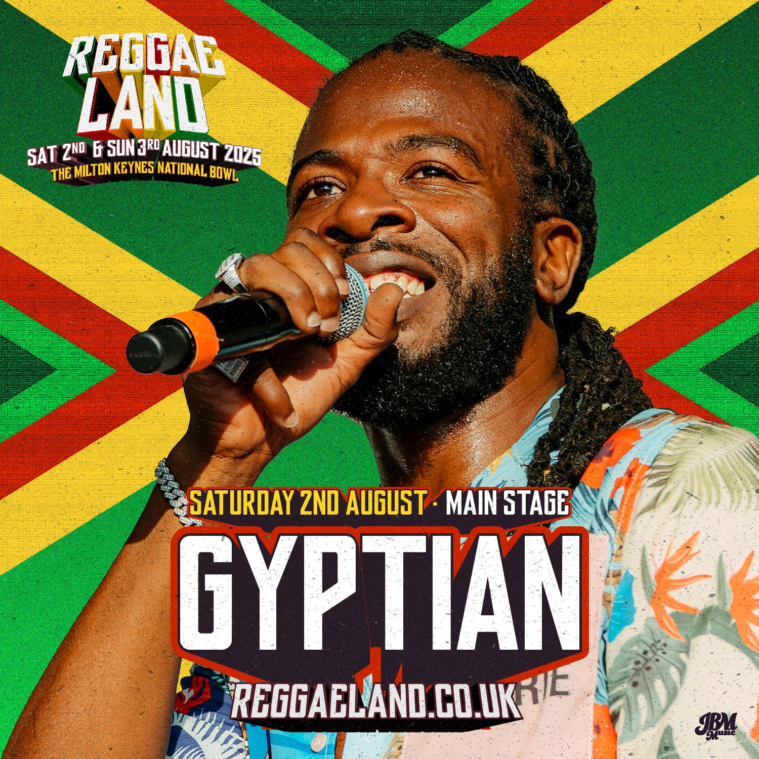 Jamaican superstar Gyptian to headline Reggae Land 2025 - Reggae ...