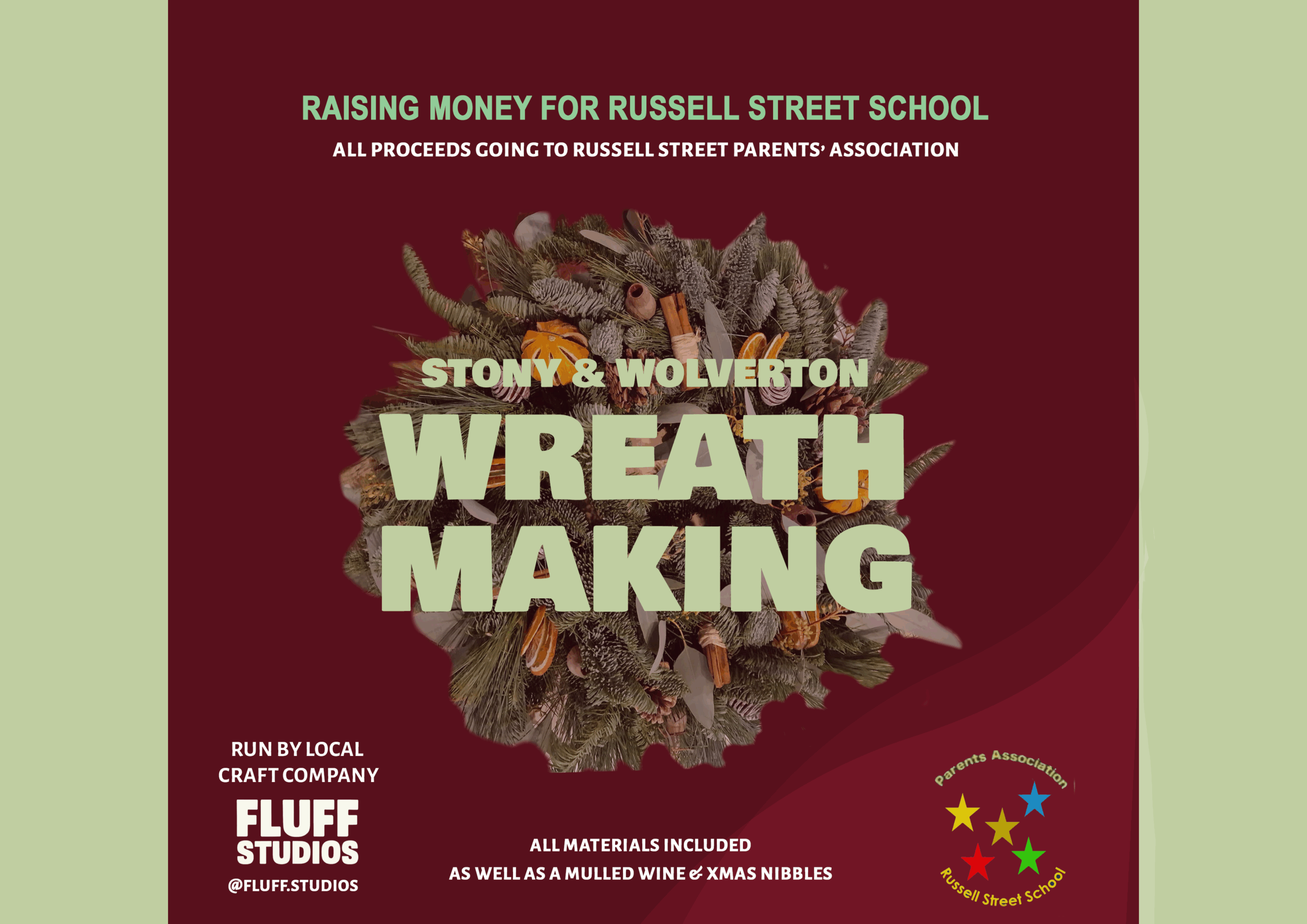 Wreath Making - Charity Fundraiser - Destination Milton Keynes