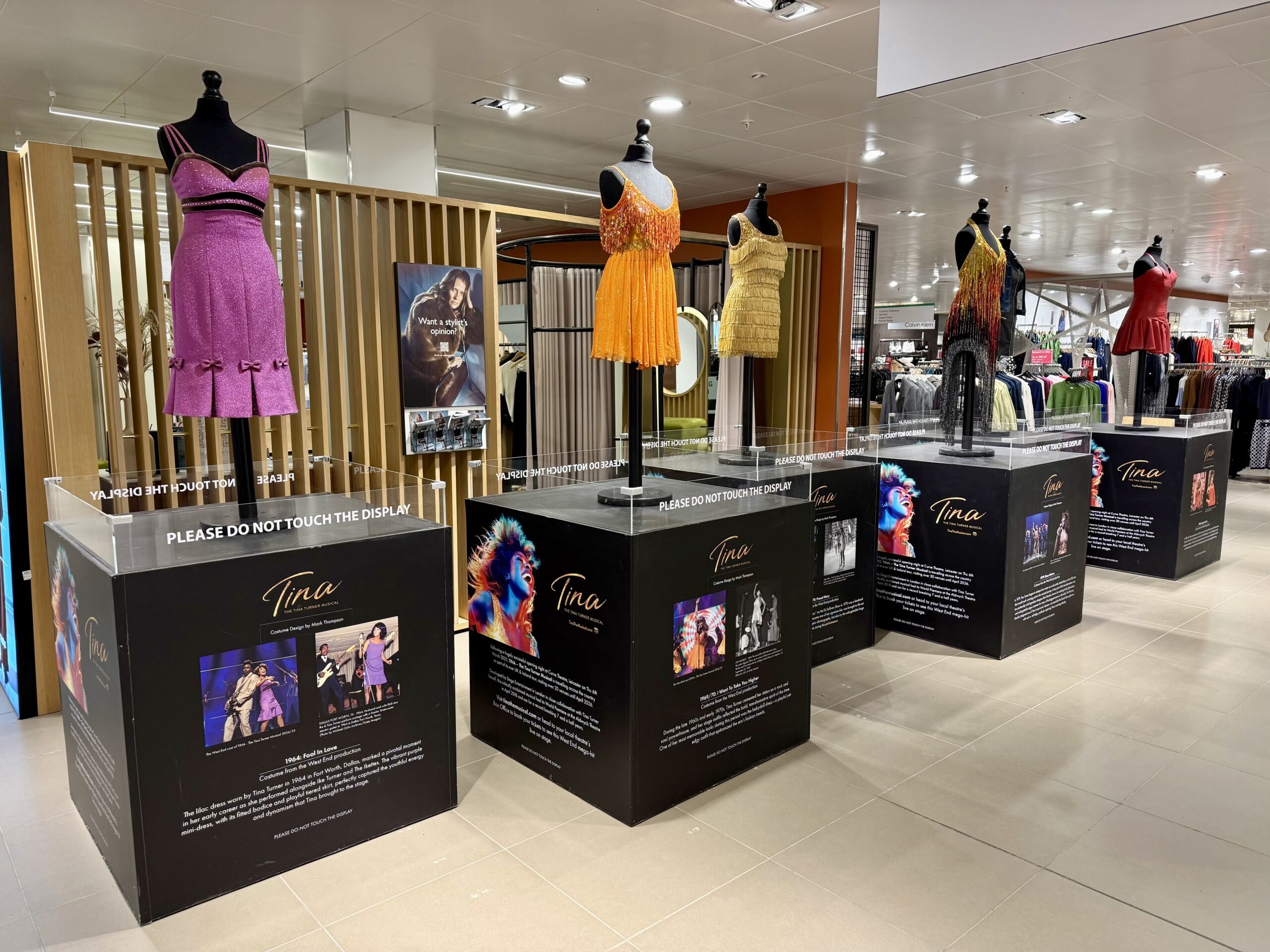 Costumes from TINA - The Tina Turner Musical on display - Destination ...