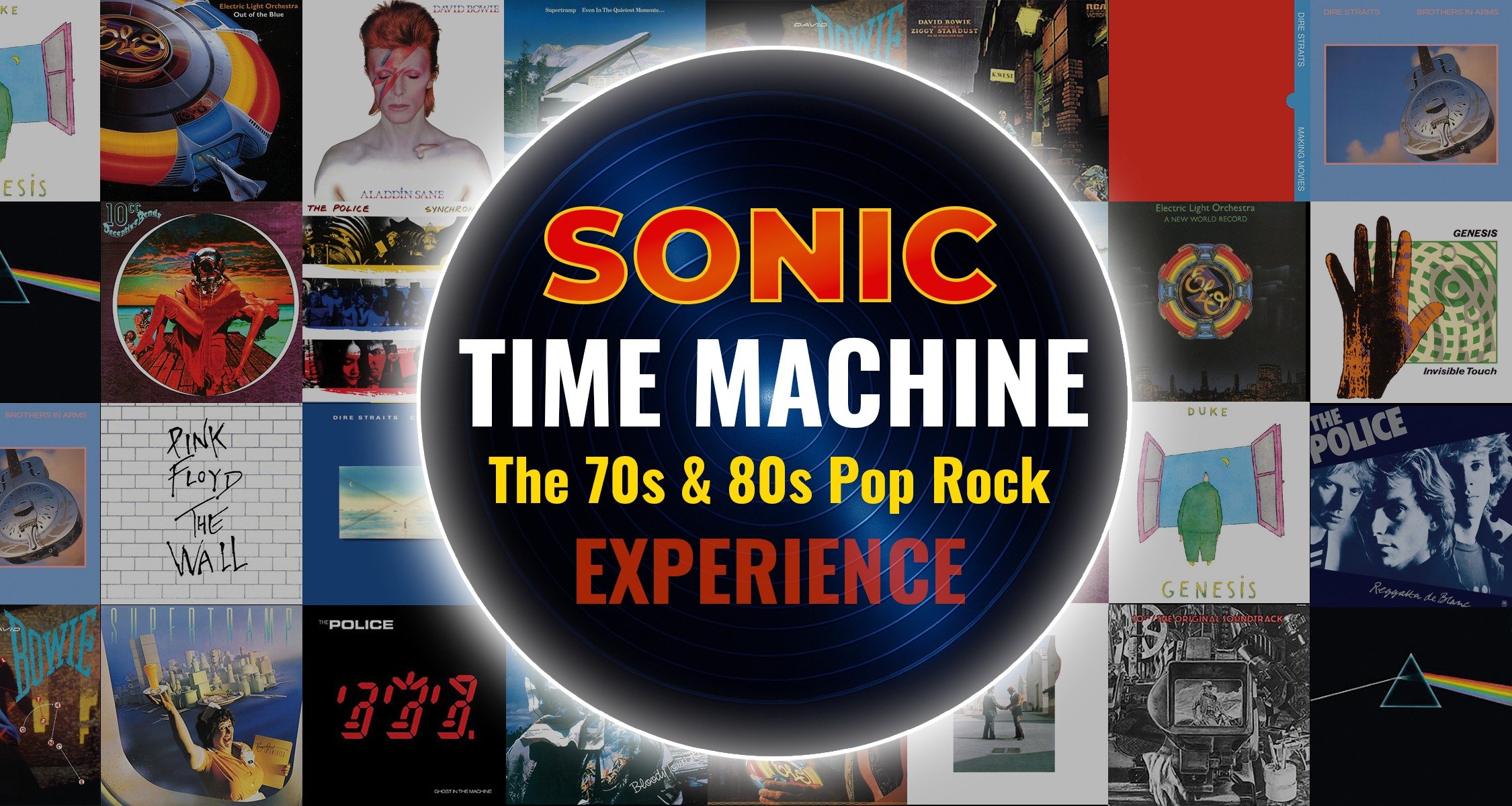 Sonic Time Machine: The 70s & 80s Pop Rock Experience - Destination ...